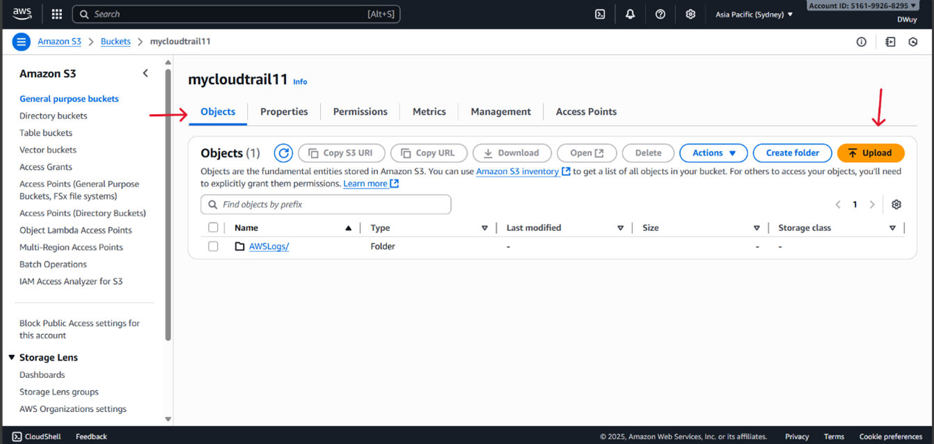 Upload Image to S3 and Encrypt :: AWS KMS Workshop